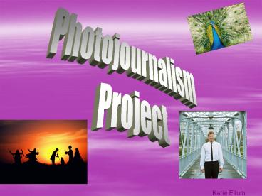 PPT – Photojournalism PowerPoint presentation | free to view - id ...