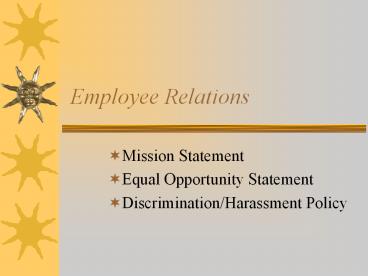 PPT – Employee Relations PowerPoint presentation | free to view - id ...