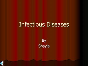 Infectious Diseases presentation | free to view