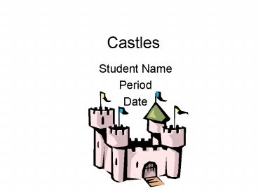 Castles presentation | free to view