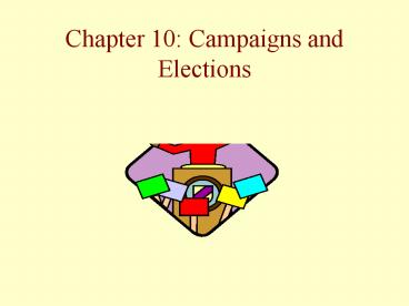 Chapter 10: Campaigns and Elections presentation | free to view