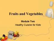 PPT – Vegetables for Kids with Pictures PowerPoint presentation | free ...