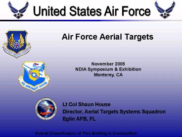 PPT – Air Force Aerial Targets PowerPoint presentation | free to view ...
