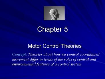 Motor Control Theories presentation | free to view