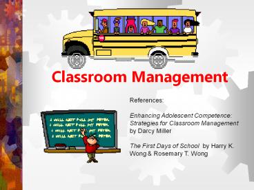 Classroom Management presentation | free to download