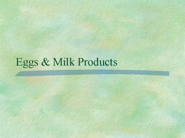 Eggs presentation | free to view