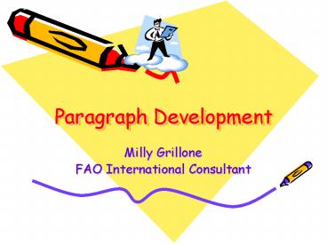 Paragraph Development presentation | free to view