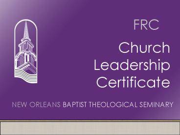 PPT – FRC PowerPoint presentation | free to view - id: 521e5-NjBiN