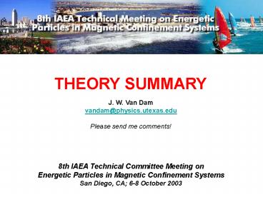 PPT – THEORY SUMMARY PowerPoint presentation | free to download - id ...