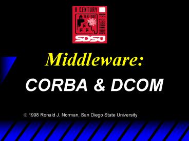 Middleware: presentation | free to view