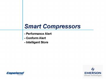 PPT – Smart Compressors PowerPoint presentation | free to view - id ...
