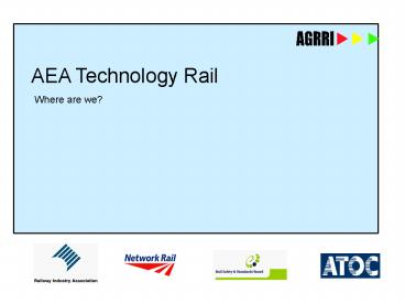 AEA Technology Rail presentation | free to view