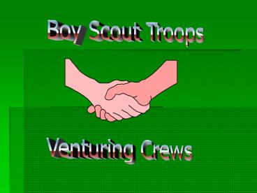 Venturing Crews presentation | free to view