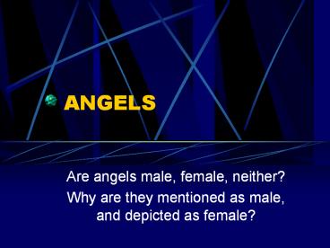 ANGELS presentation | free to download