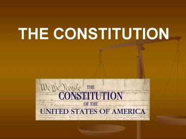 THE CONSTITUTION presentation | free to view