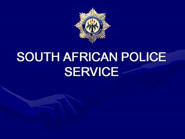 PPT – PRESENTATION ON SECTOR POLICING PowerPoint presentation | free to ...