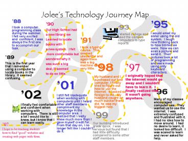 PPT – Technology Journey Map PowerPoint presentation | free to view ...