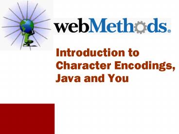 Introduction to Character Encodings, Java and You presentation | free ...