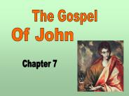 PPT – THE GOSPEL OF JOHN PowerPoint presentation | free to download ...