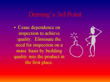 PPT – Demings 3rd Point PowerPoint presentation | free to view - id ...