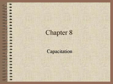 Capacitation presentation | free to view