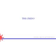 PPT – El Credo PowerPoint presentation | free to download - id: 3efcde-ZDVhM