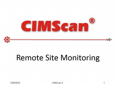 PPT – Remote Site Monitoring PowerPoint presentation | free to download ...