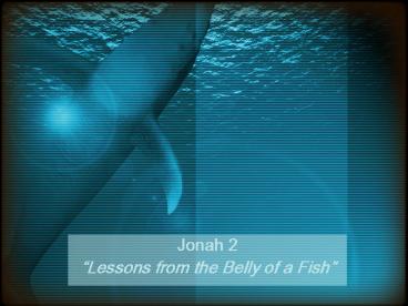 PPT – Jonah 2 PowerPoint presentation | free to view - id: 6c365-ZDc1Z