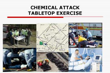 CHEMICAL ATTACK TABLETOP EXERCISE presentation | free to view