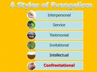 6 Styles of Evangelism presentation | free to view