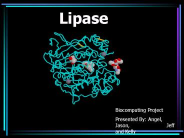 Lipase presentation | free to view
