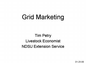 Grid Marketing presentation | free to view