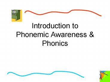PPT – Introduction to Phonemic Awareness PowerPoint presentation | free ...