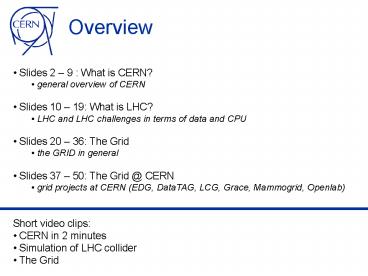 PPT – Slides 2 9 : What is CERN PowerPoint presentation | free to view ...