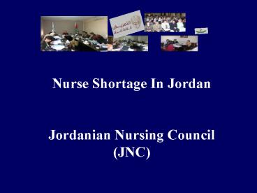 PPT – Nurse Shortage In Jordan PowerPoint presentation | free to view ...