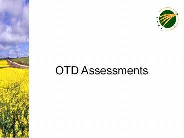 OTD Assessments presentation | free to download