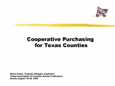Cooperative Purchasing presentation | free to view