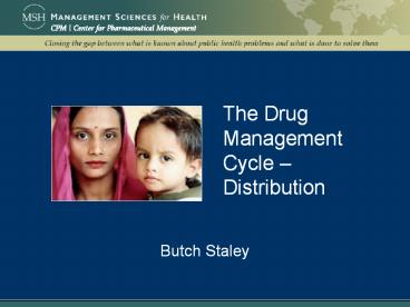 The Drug Management Cycle presentation | free to view