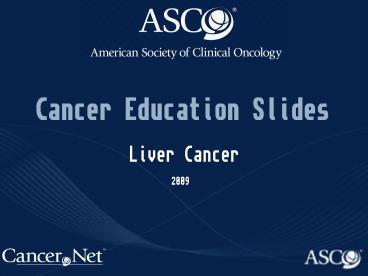 PPT – Cancer Education Slides PowerPoint presentation | free to view ...