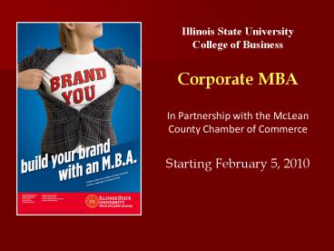 PPT – MBA PowerPoint presentation | free to view - id: 84d6e-MjMxM