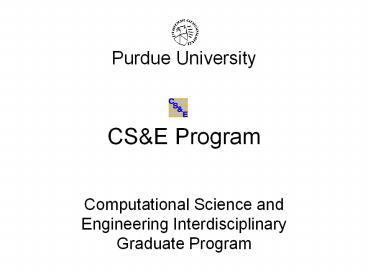 Purdue University CS presentation | free to download