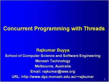 PPT – Rajkumar Buyya PowerPoint presentation | free to download - id ...