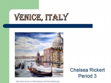 Venice, Italy presentation | free to view
