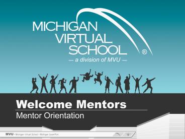 Welcome Mentors presentation | free to view