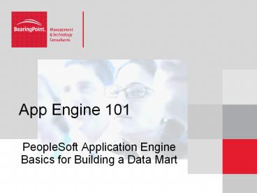 PeopleSoft Application Engine Basics for Building a Data Mart ...