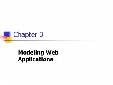 PPT – Modeling Web Applications PowerPoint presentation | free to view ...