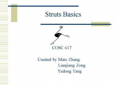 Struts Basics presentation | free to view
