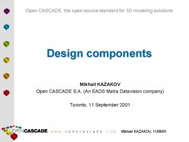 Design components presentation | free to view