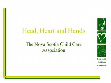 Head, Heart and Hands presentation | free to view
