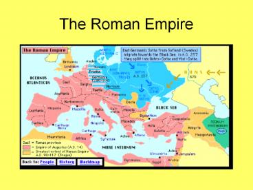 PPT – The Roman Empire PowerPoint presentation | free to download - id ...